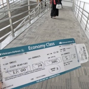 ベトナム航空搭乗記！ハノイ→シェムリアップ(VN931)の感想と座席指定やオンラインチェックインのこと。 | OleaTravel